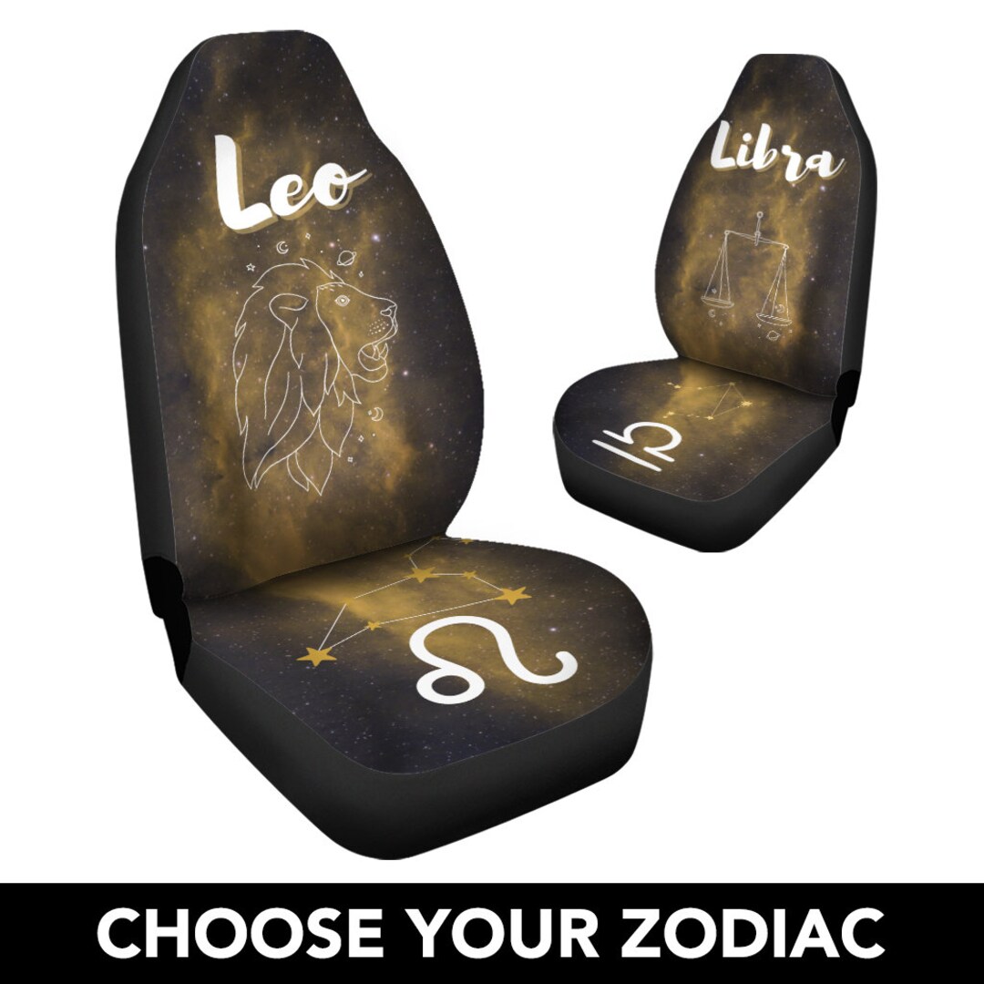 Astrology Zodiac Sign Universal Seat Covers Covers for Car, Vehicle ...