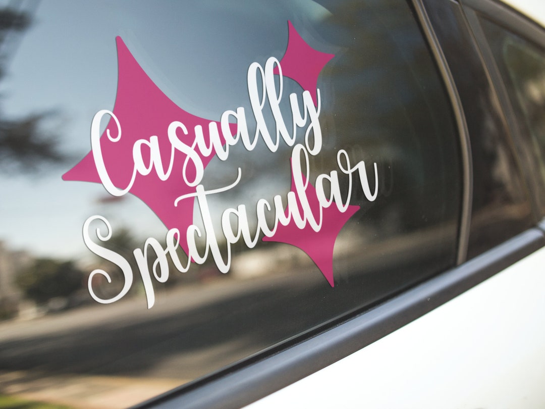 Car Decal Vinyl Laptop Truck Van Water Bottle casually Spectacular Star ...