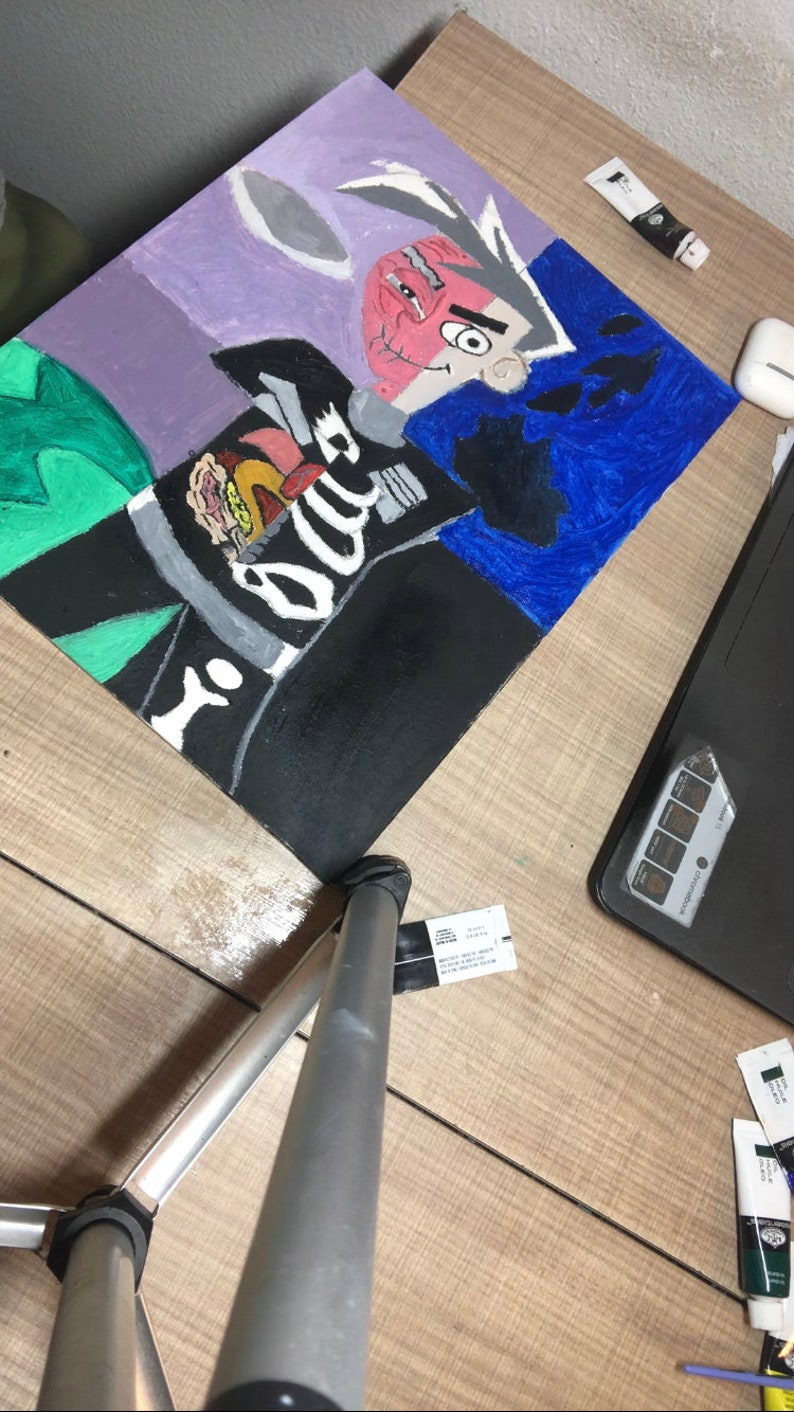 Danny Phantom Custom Paintings - Etsy