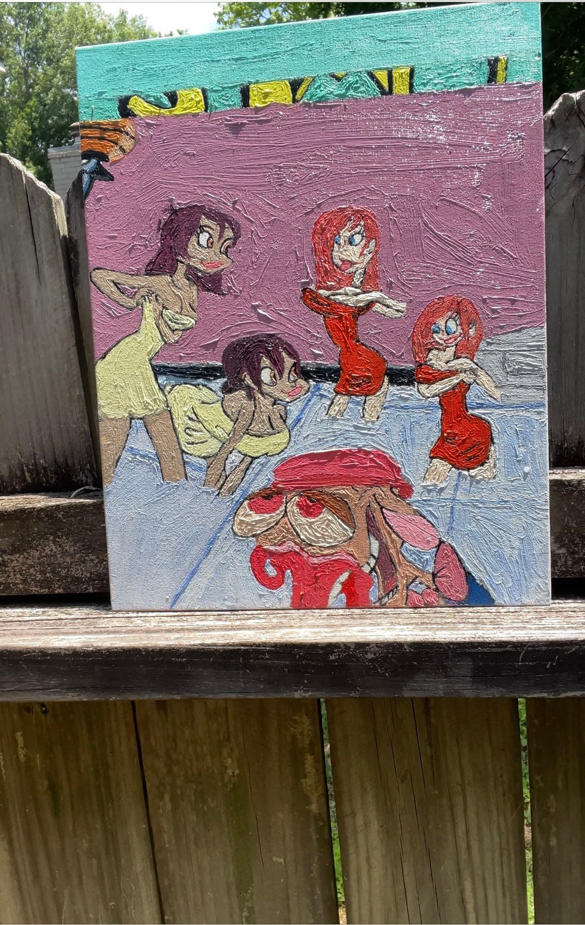 Custom Paintings Oil Paintings Cartoons - Etsy