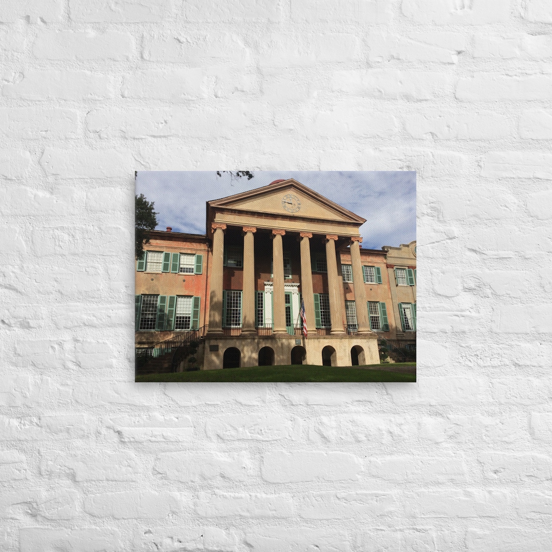 College of Charleston Randolph Hall Print on Thin Canvas – University ...