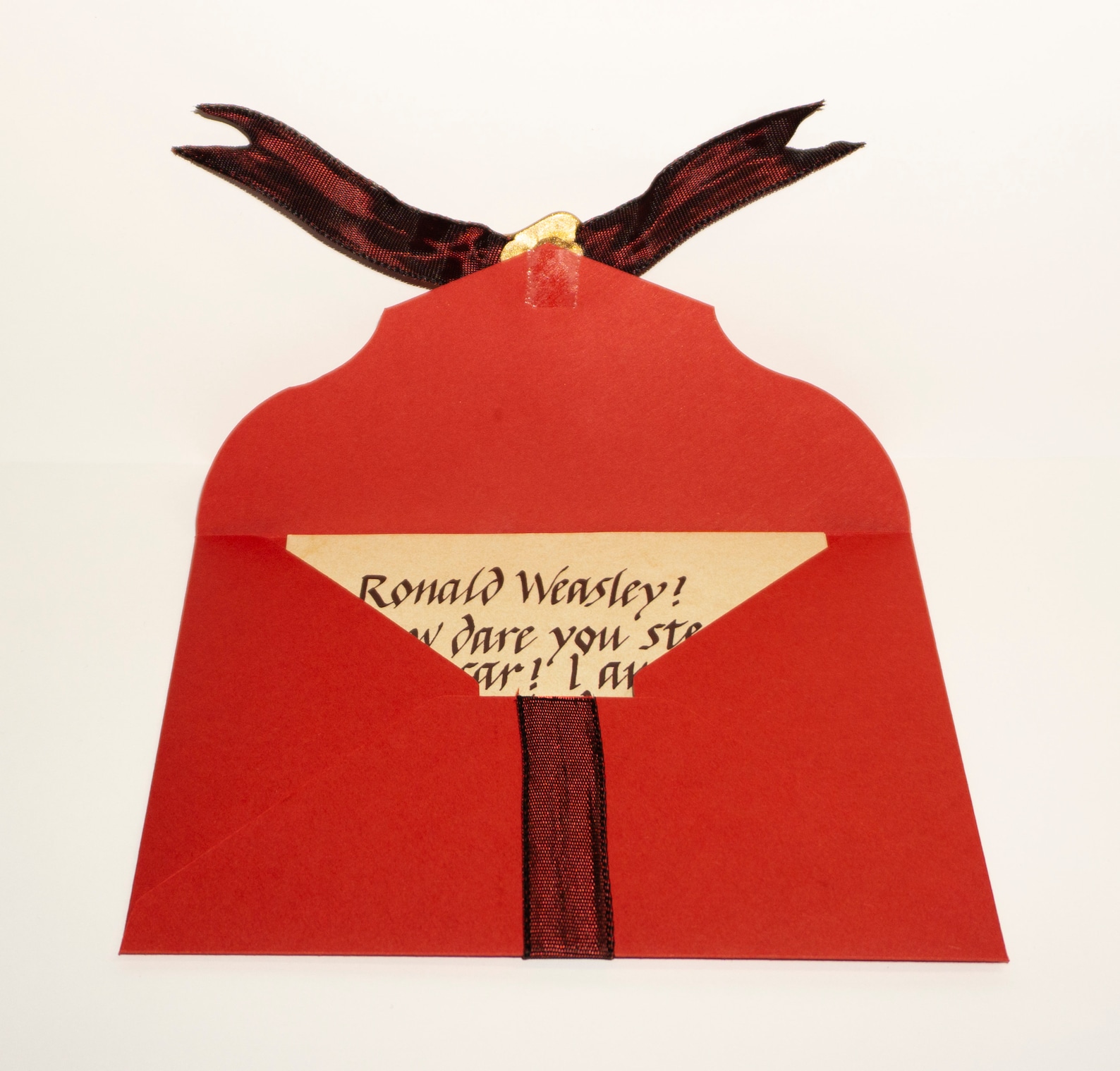 Ms. Weasley Howler Letter to Ron - Etsy