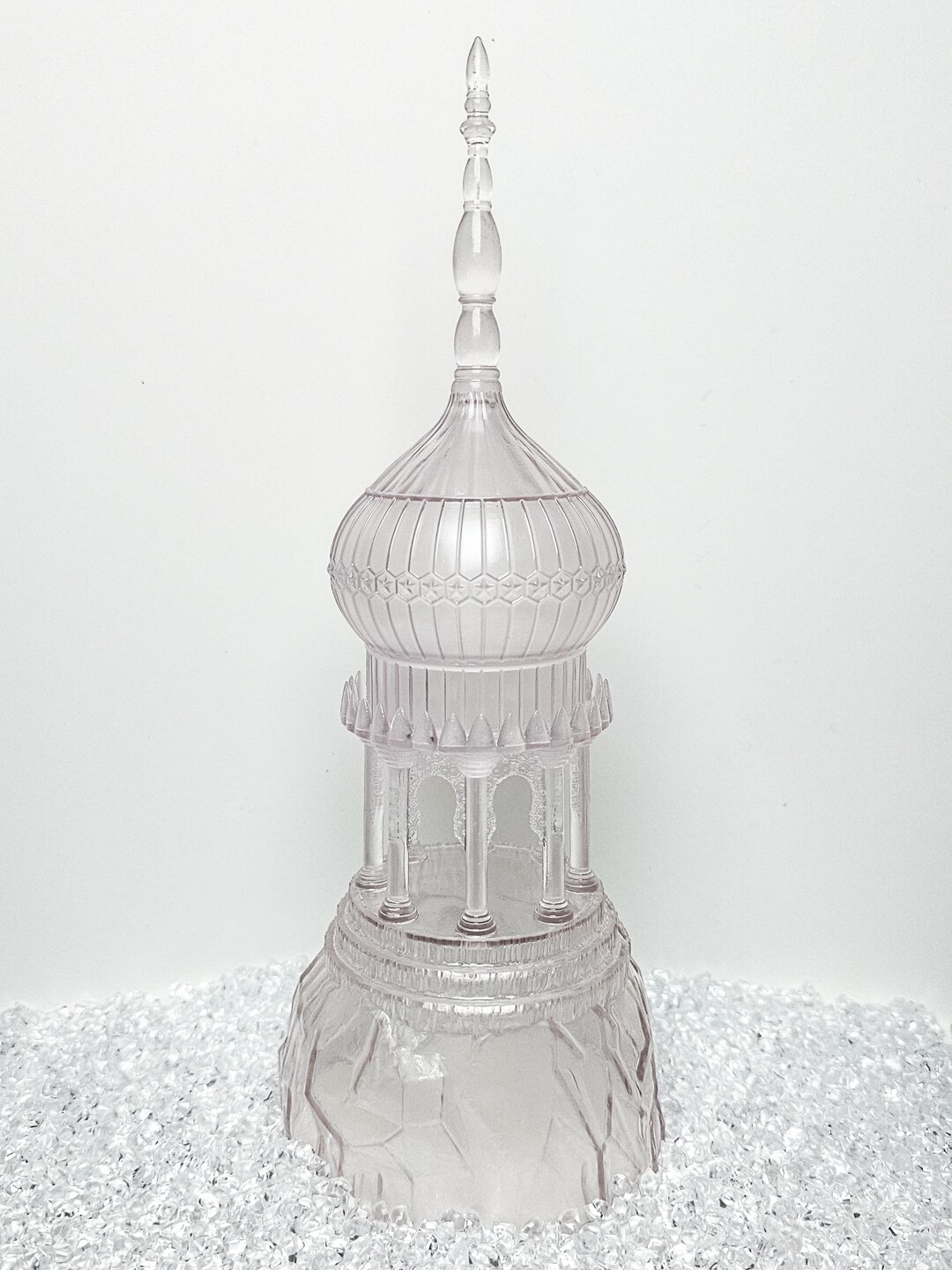 Yule Ball Ice Sculpture - Size 11x4 Inches - Etsy