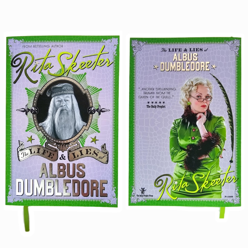 The Life and Lies of A.D. by Rita Skeeter - Prop Book - Etsy