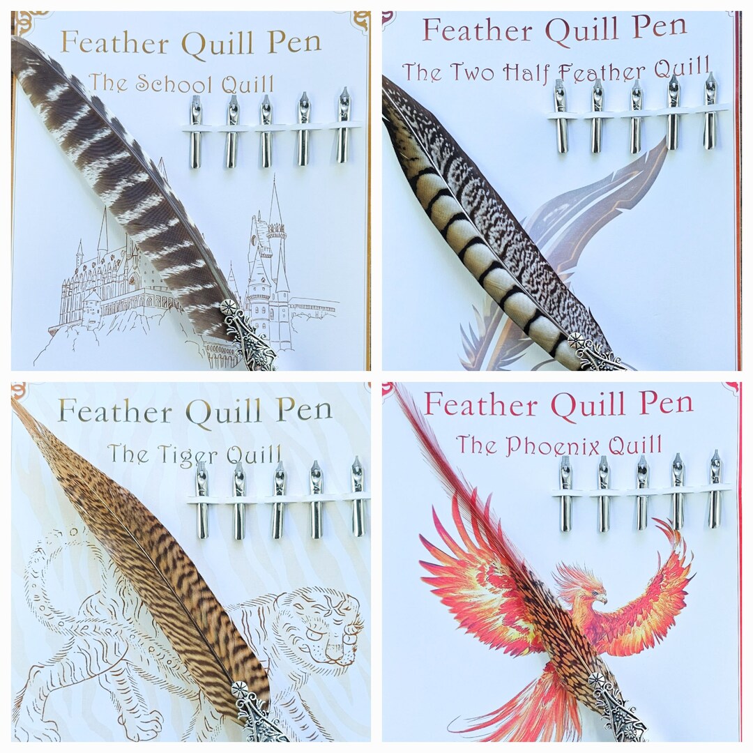Feather Quill Dip Pen - Etsy