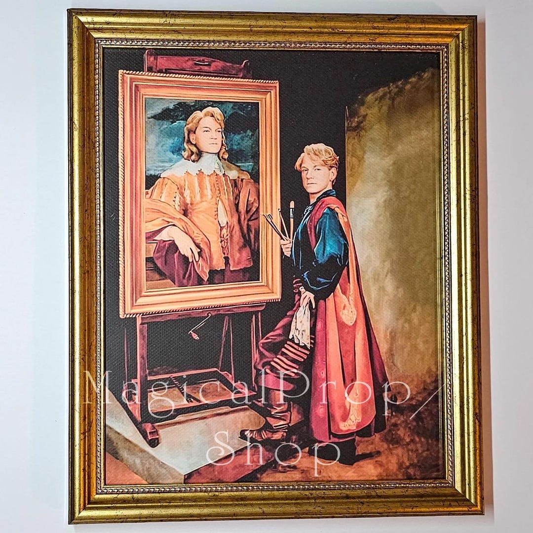 Gilderoy Lockhart Painting a Portrait of Gilderoy Lockhart Picture With ...