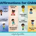 Affirmation Cards for Kids | Positive Affirmations Cards ...