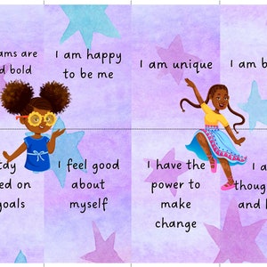 Black Girl Magic Affirmation Card Deck, Positive Affirmation Cards for ...