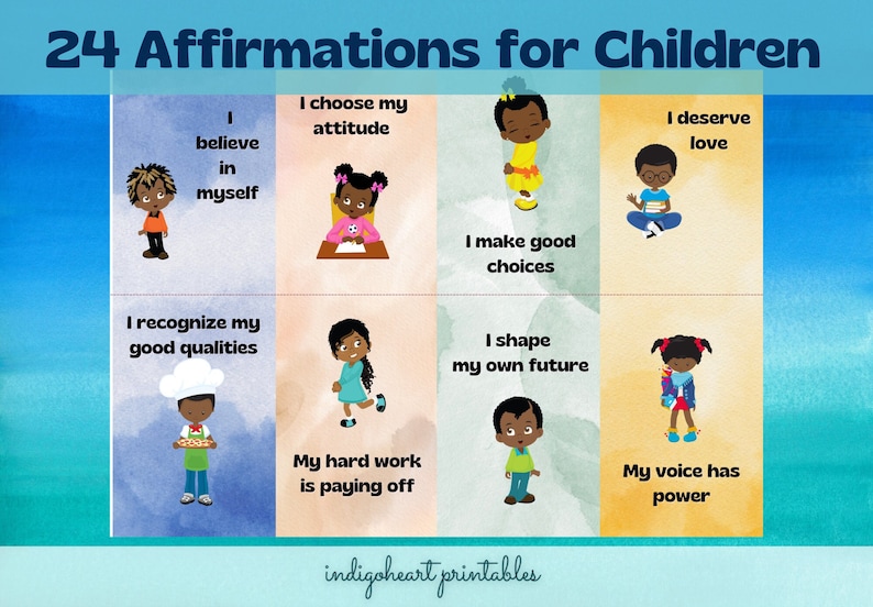 Affirmation Cards for Kids | Positive Affirmations Cards ...