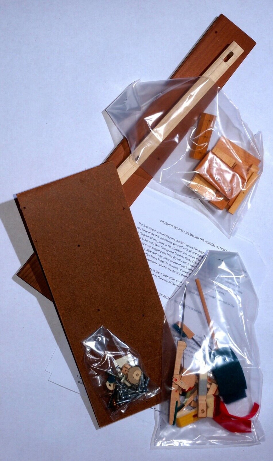 Upright PIANO ACTION MODEL Full Kit Learn to Regulate & Repair Piano ...