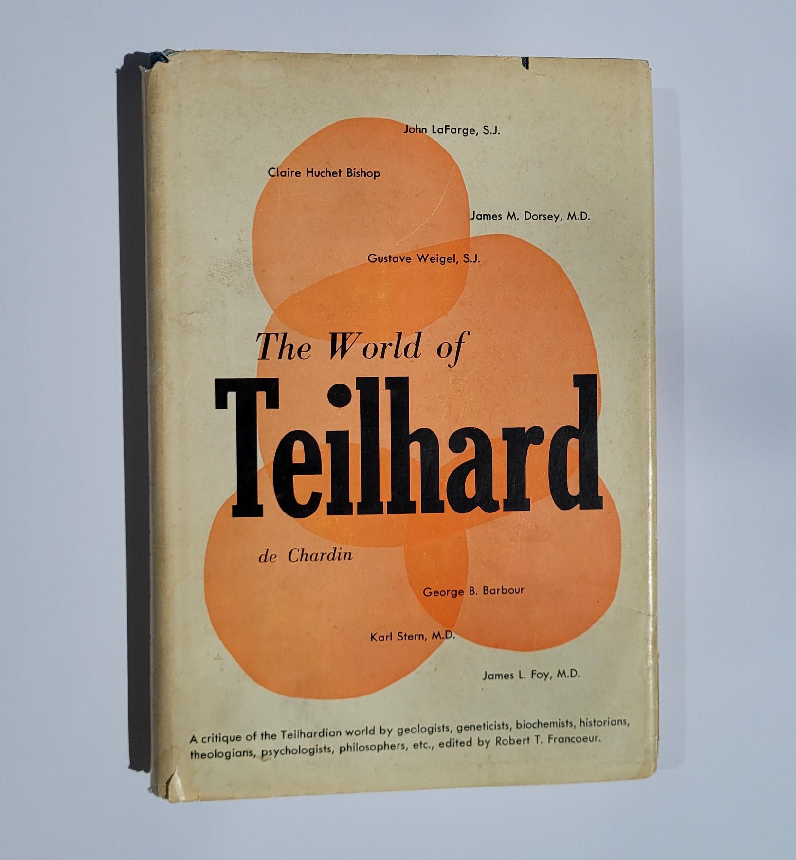 The World of Teilhard De Chardin Edited by Robert T. Francoeur 1961 - Etsy