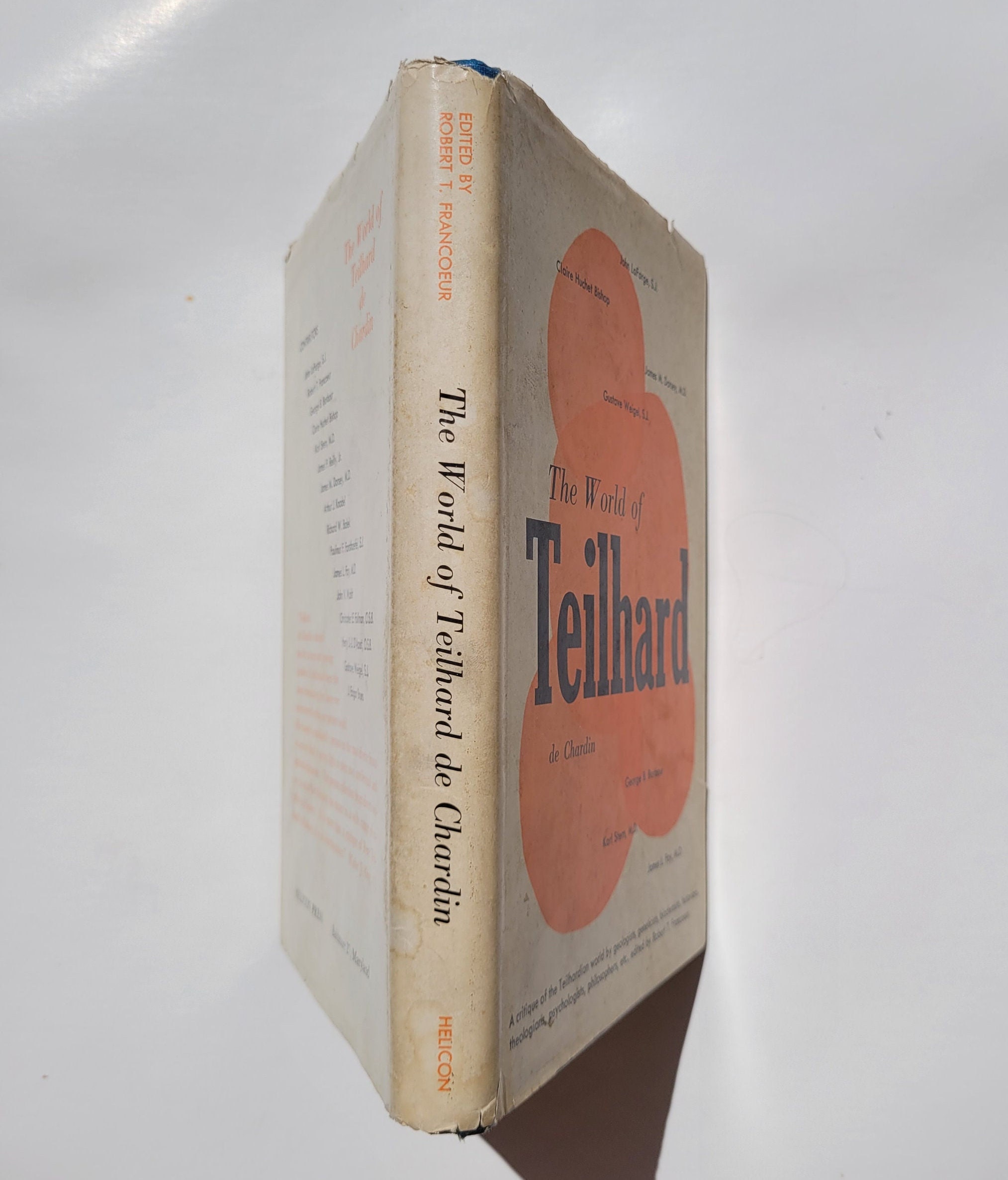 The World of Teilhard De Chardin Edited by Robert T. Francoeur 1961 - Etsy