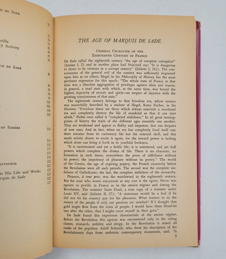 Marquis De Sade His Life and Works by Iwan Bloch 1948 Castle Books - Etsy