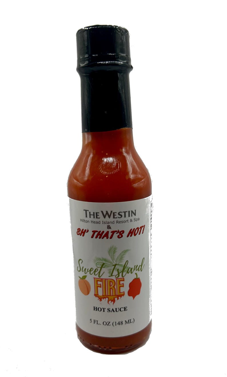 Sweet Island Fire Hot Sauce - Etsy