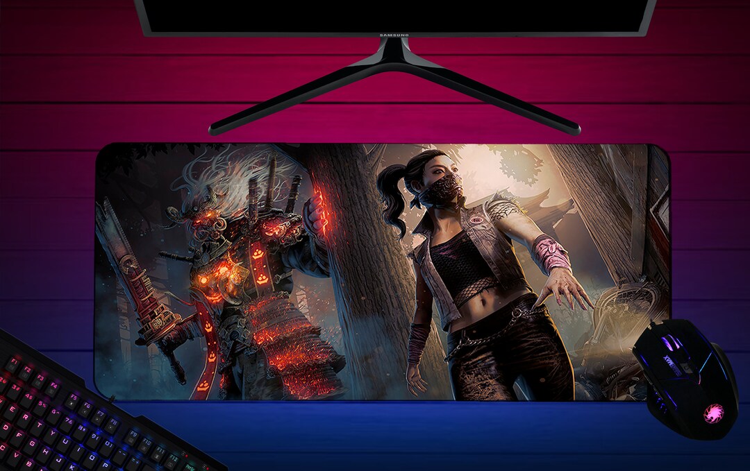 DBD Horror Desk Mat Mouse Pad Craft Mat-large Desk Mat - Etsy