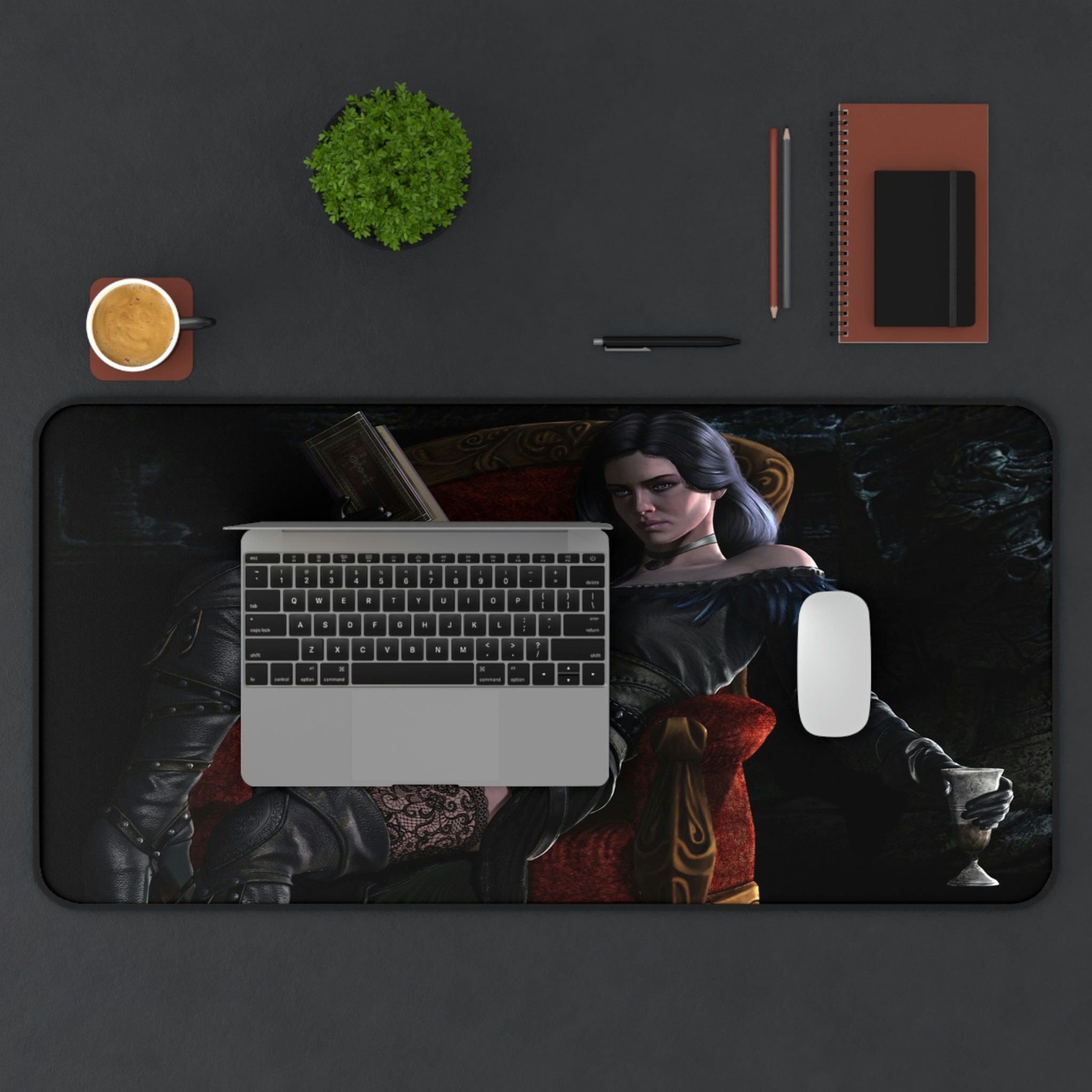Witcher -Desk Mat- Mouse Pad - Craft Mat Designed & Sold By Shaak Ti ...