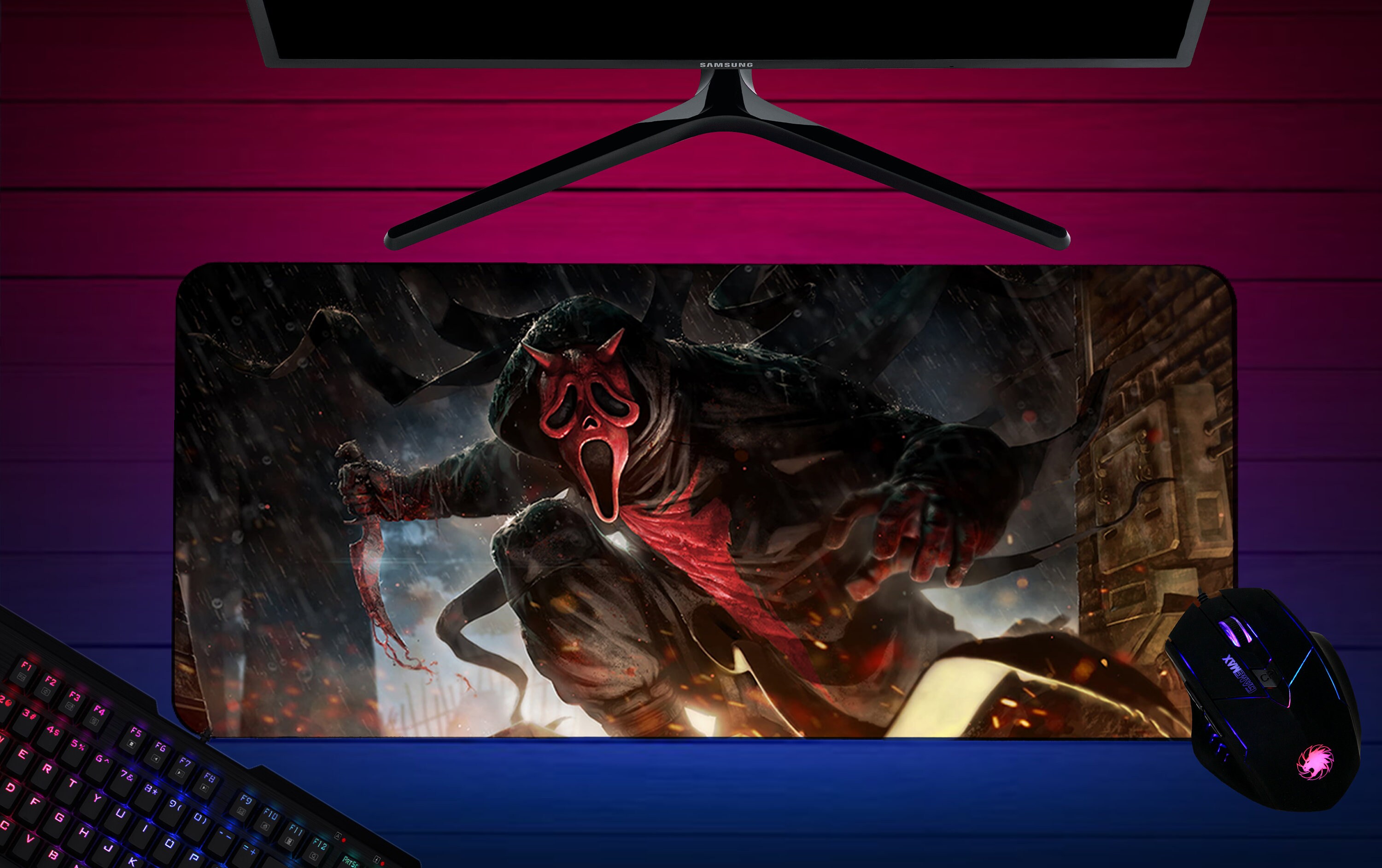 Horror- DBD -Desk Mat sold by Chan Chan | SKU 167616 | Printerval Australia