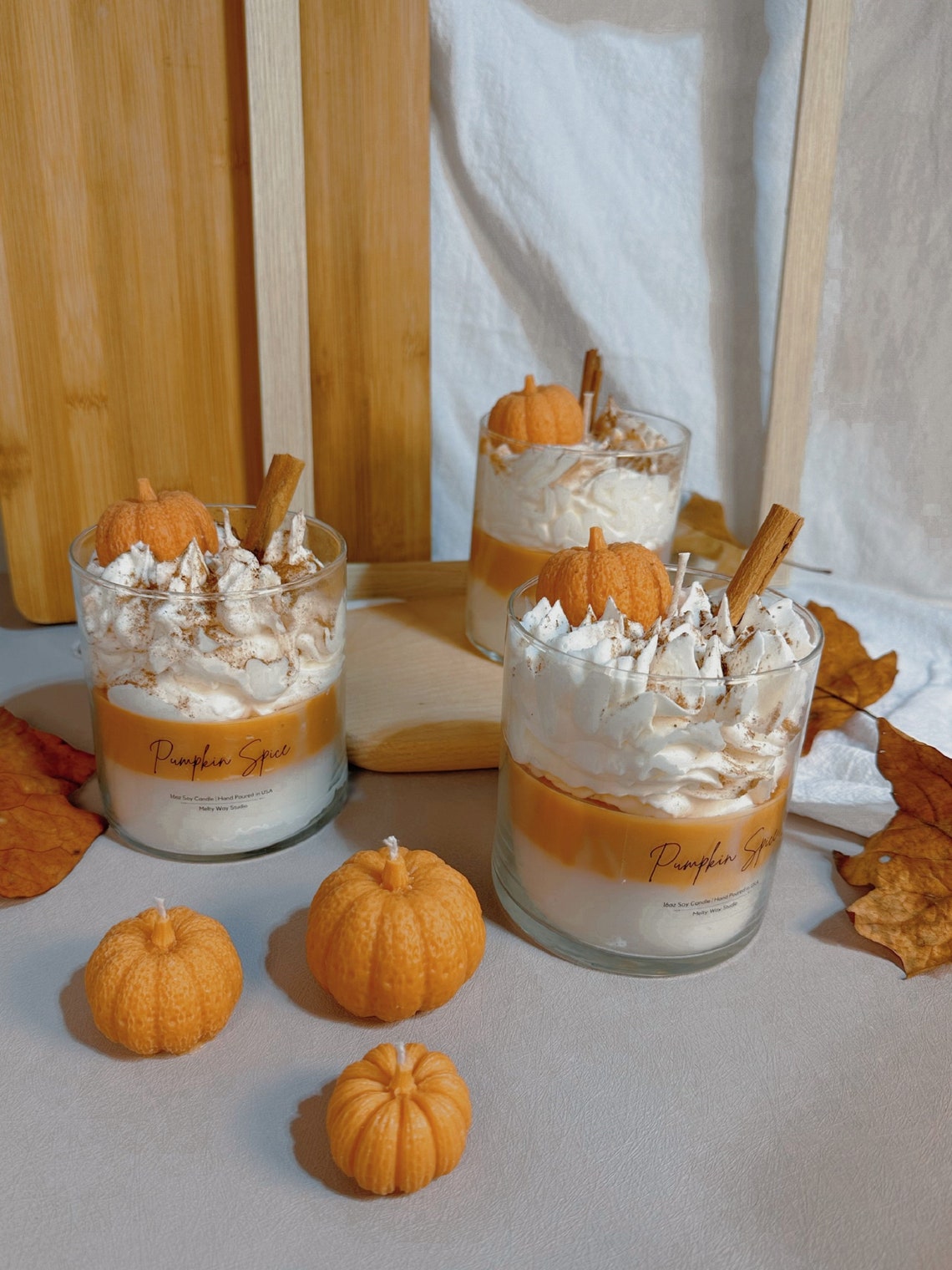 Pumpkin Spice Candle / Fall Candle / Holiday Gift / Christmas Gift - Etsy