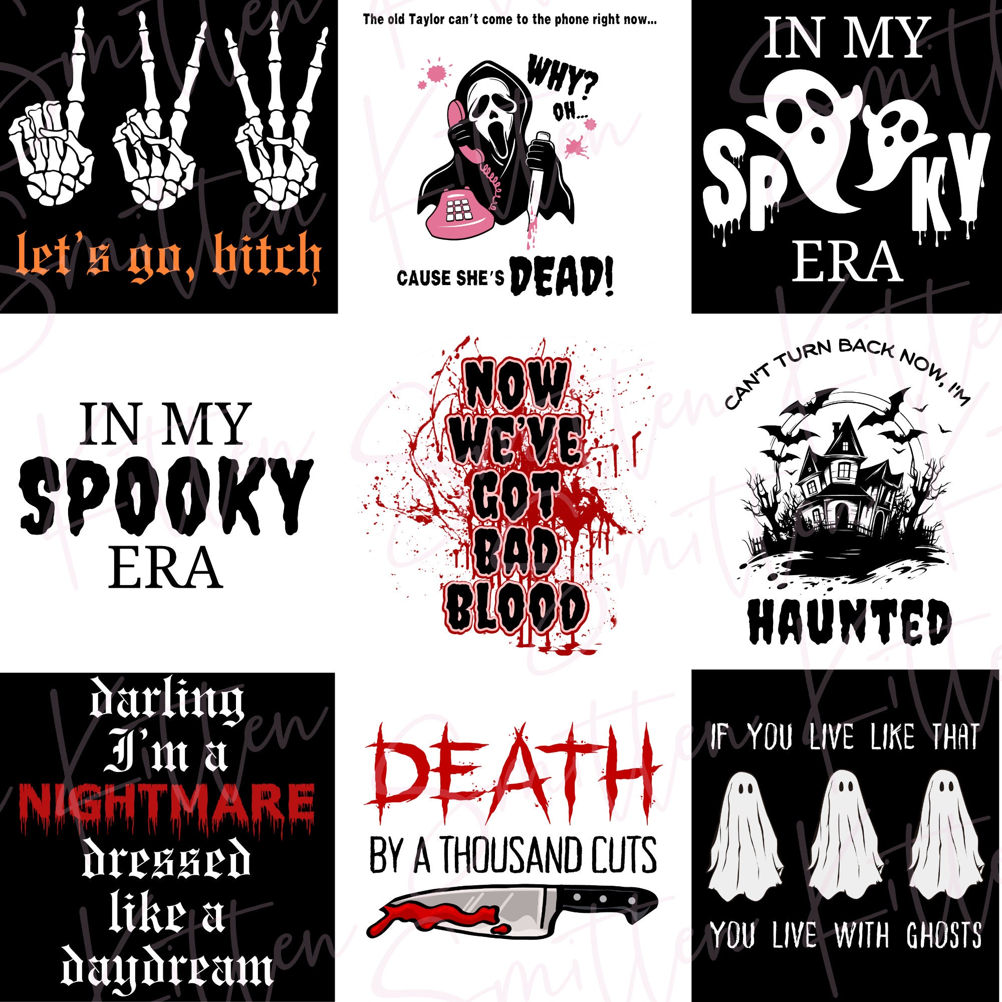 Halloween Era - Taylor - Halloween - Haunted - Bad Blood - Bundle ...