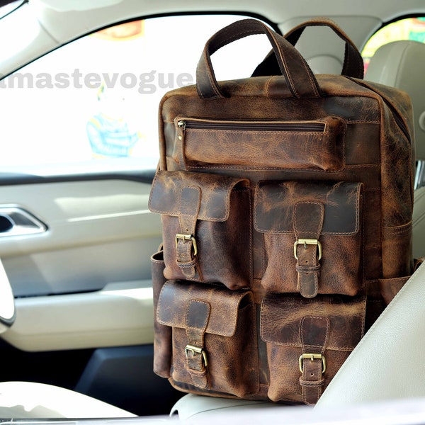 Rustic Backpack - Etsy