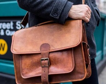 Leather Class Bag - Etsy