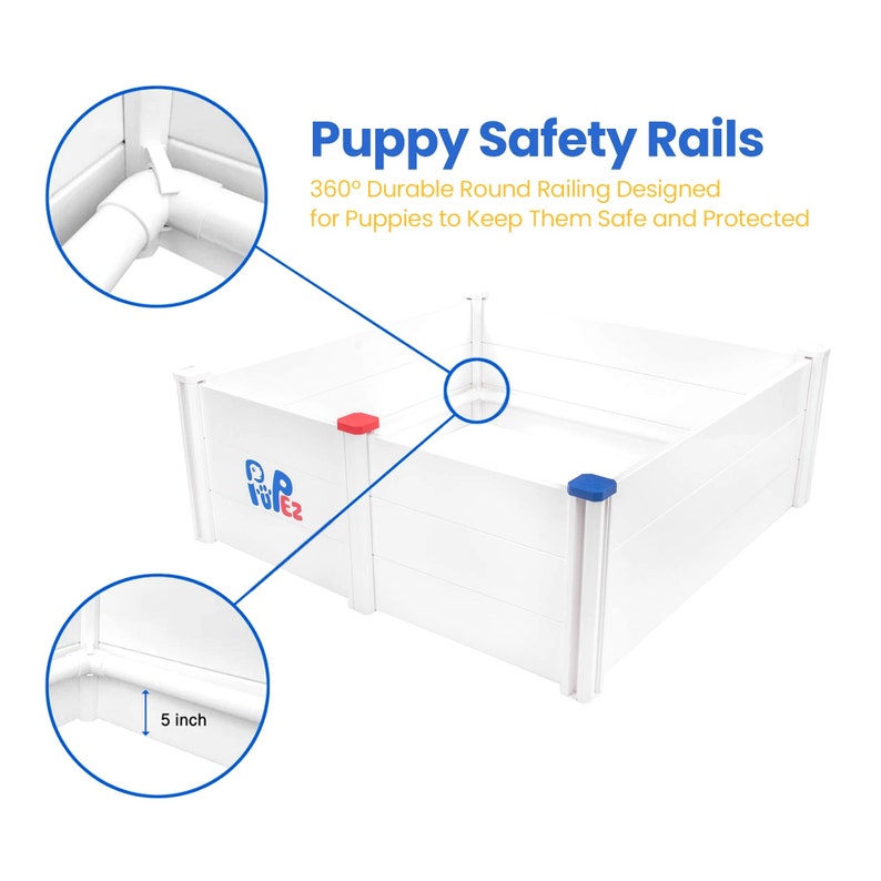 Whelping Box for Dogs | Whelping Pen | Dog Birthing Box | Puppy ...