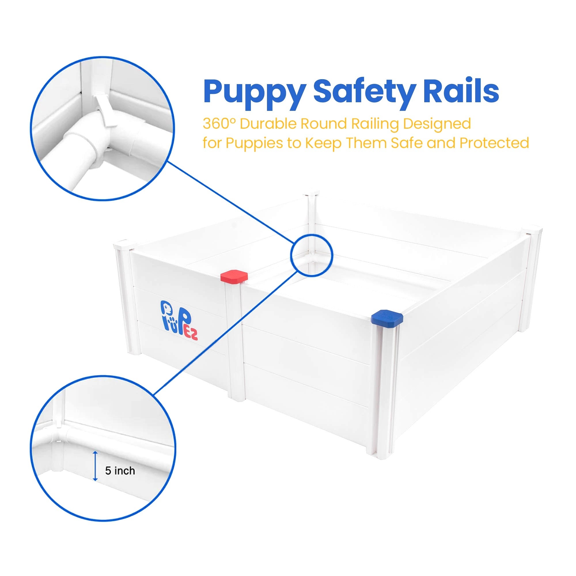 Whelping Box for Dogs | Dog Whelping Box | Dog Birthing Box | Puppy ...