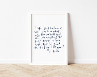 C.S. Lewis Quote Poster - Etsy