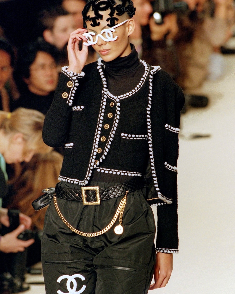 Vintage Runway Aesthetic Collage Kit, Vintage Fashion Aesthetic ...