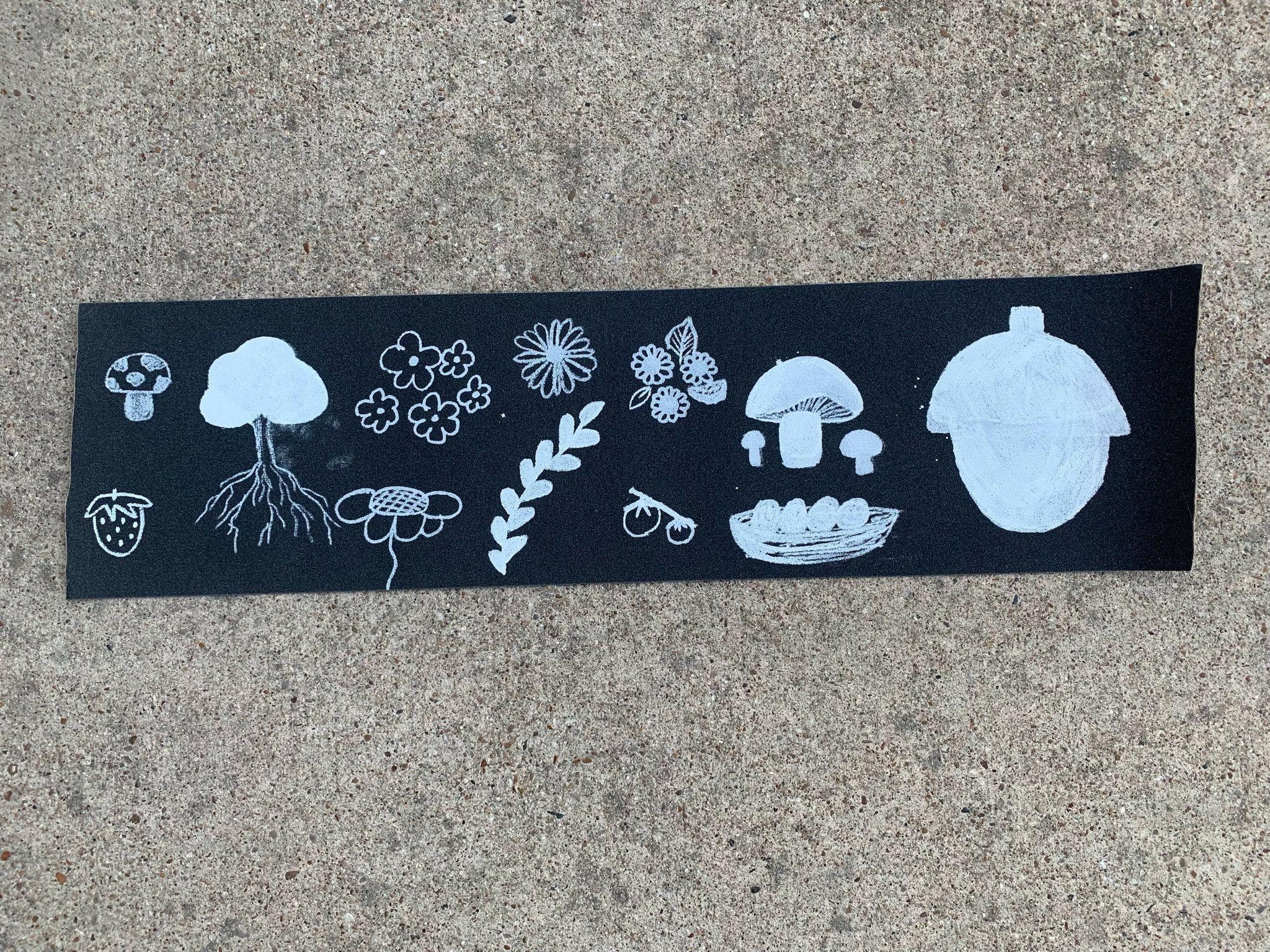 Custom Painted Griptape | Snake Grip Art | Space Grip Art | Jessup ...