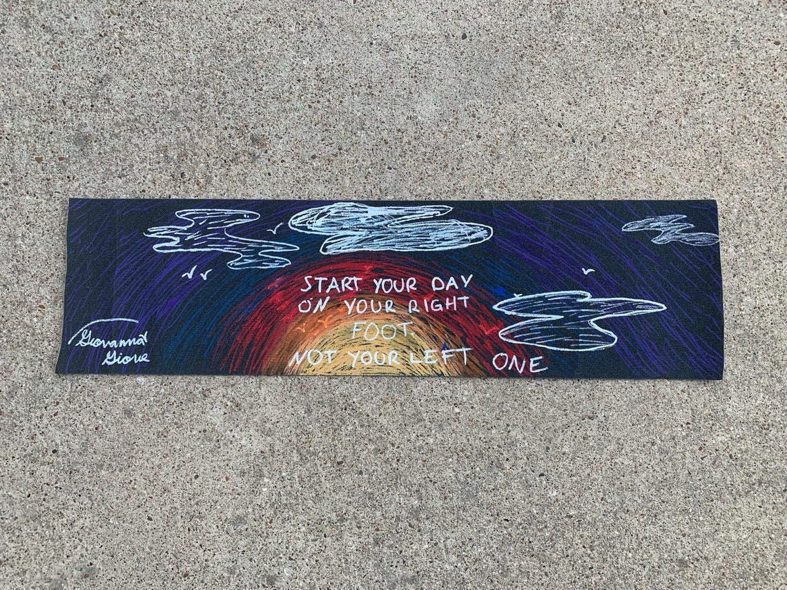 Custom Painted Griptape | Snake Grip Art | Space Grip Art | Jessup ...
