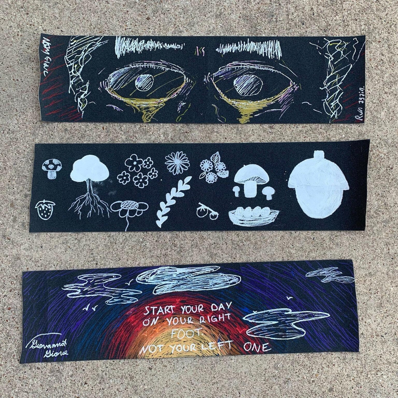 Custom Painted Griptape | Snake Grip Art | Space Grip Art | Jessup ...