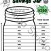 Kids Savings Money Tracker Bundle | Financial Planner for Kids | Money ...
