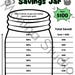 Kids Savings Money Tracker Bundle | Financial Planner for Kids | Money ...