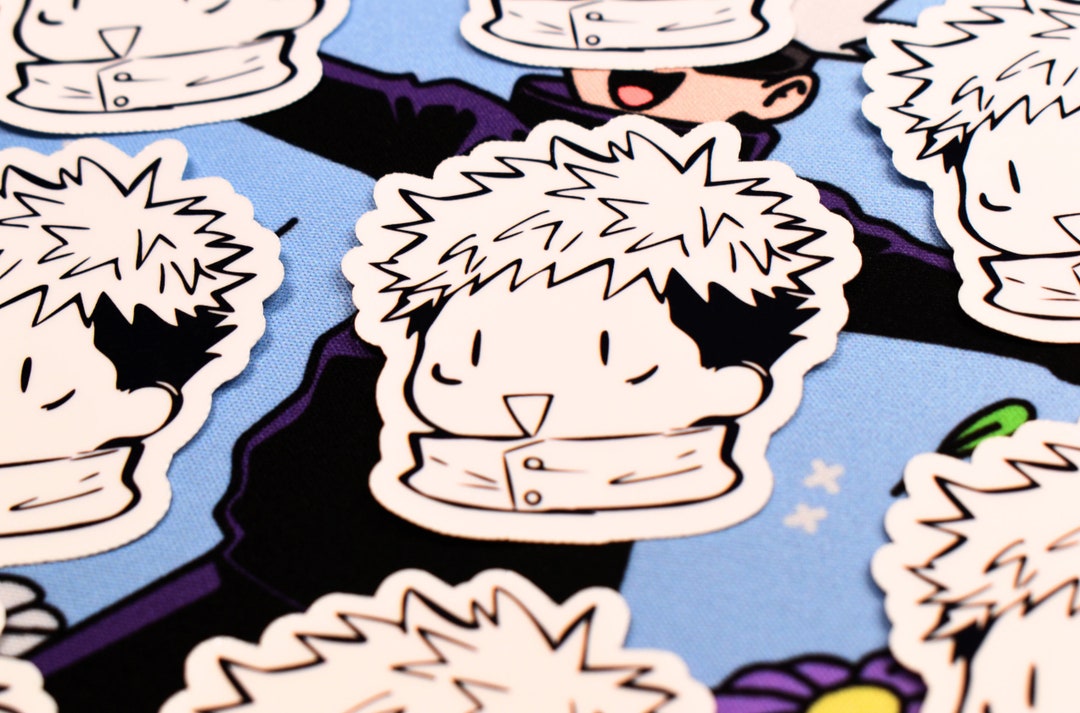 Yuji Itadori Sticker Chibi Yuji Sticker Bundle JJK Jujutsu Kaisen Cute ...