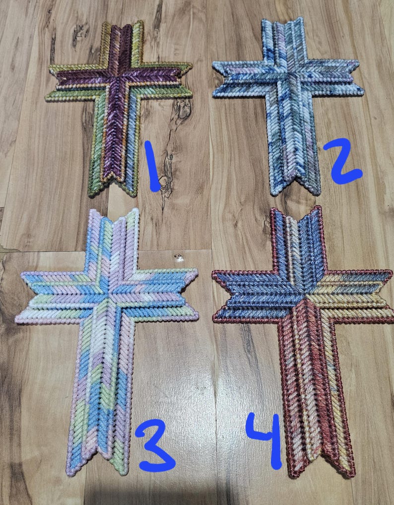 Plastic Canvas Cross - Etsy