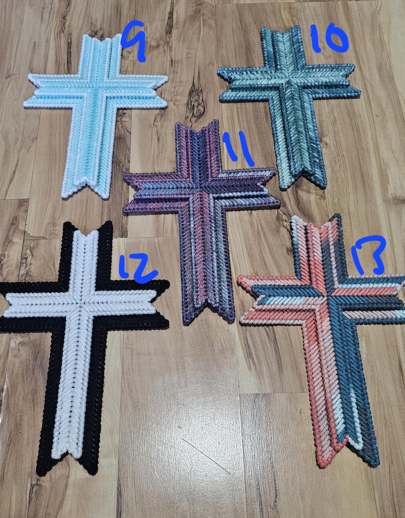 Plastic Canvas Cross - Etsy