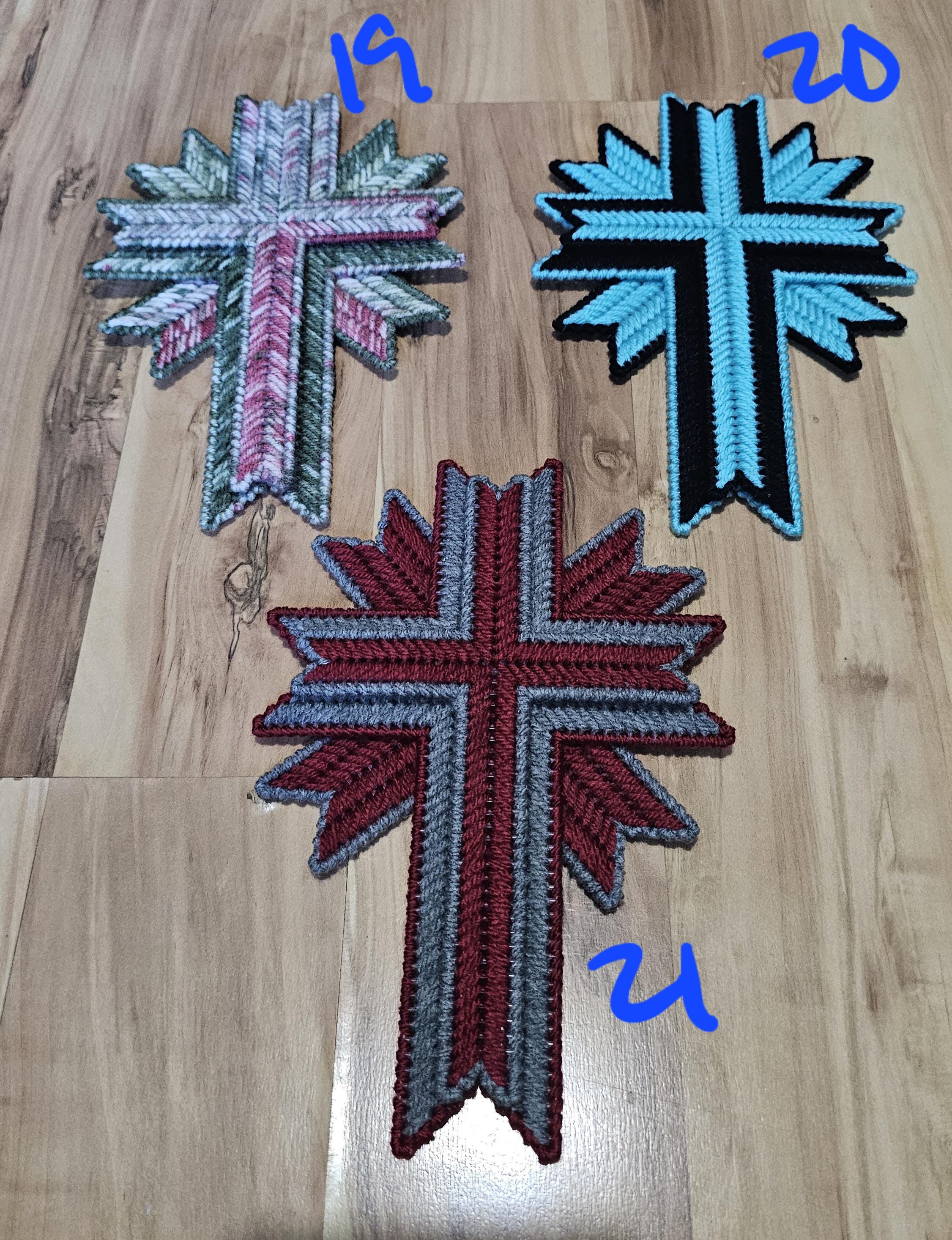 Plastic Canvas Cross - Etsy