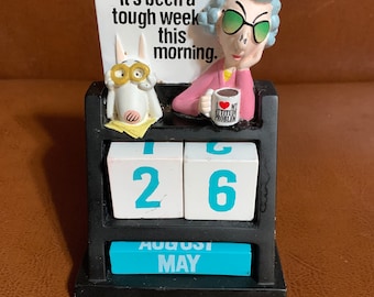 Maxine Desk Calendar - Etsy