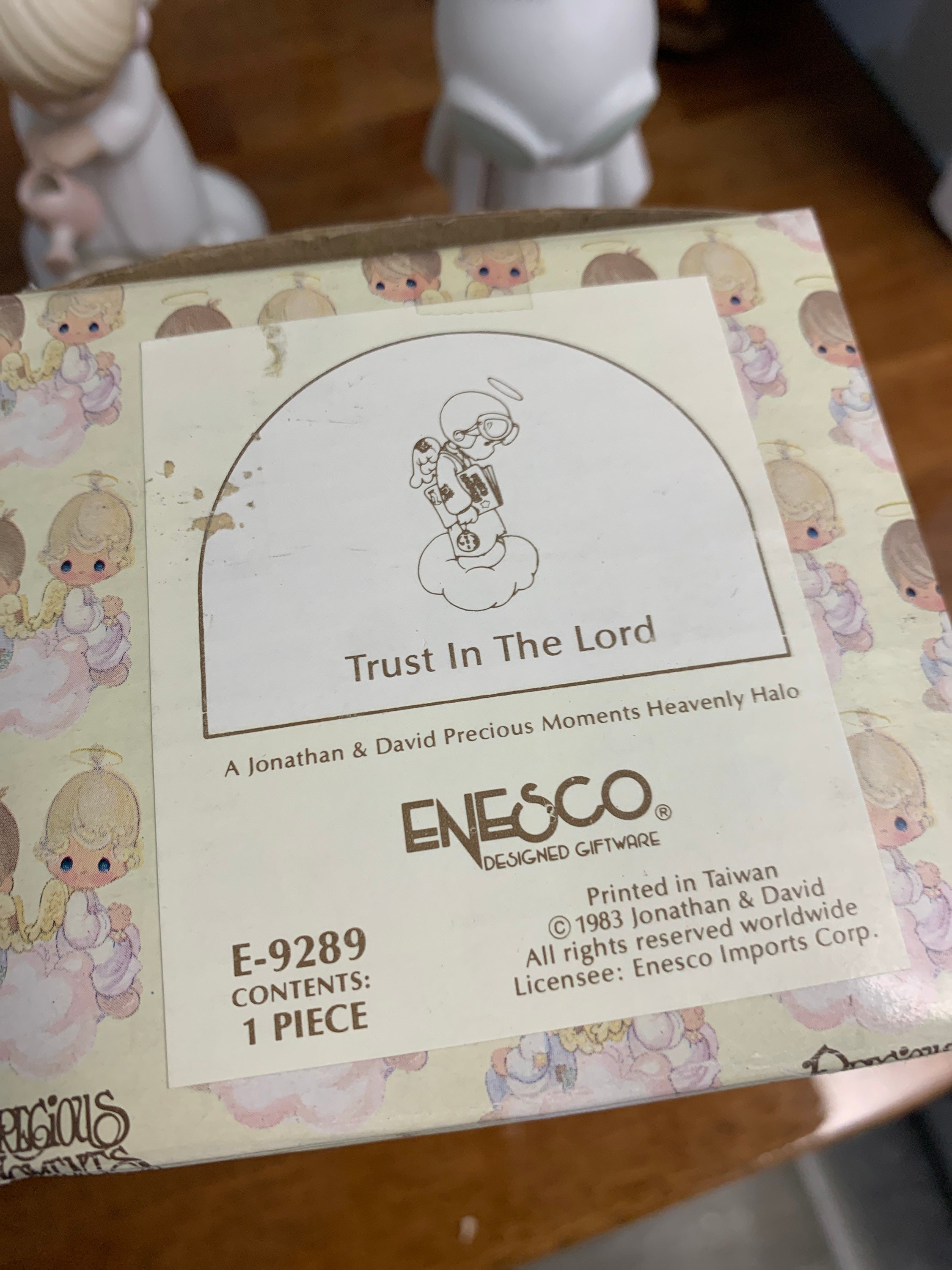 Enesco Precious Moments Figurines Vintage 1983 Porcelain - Etsy