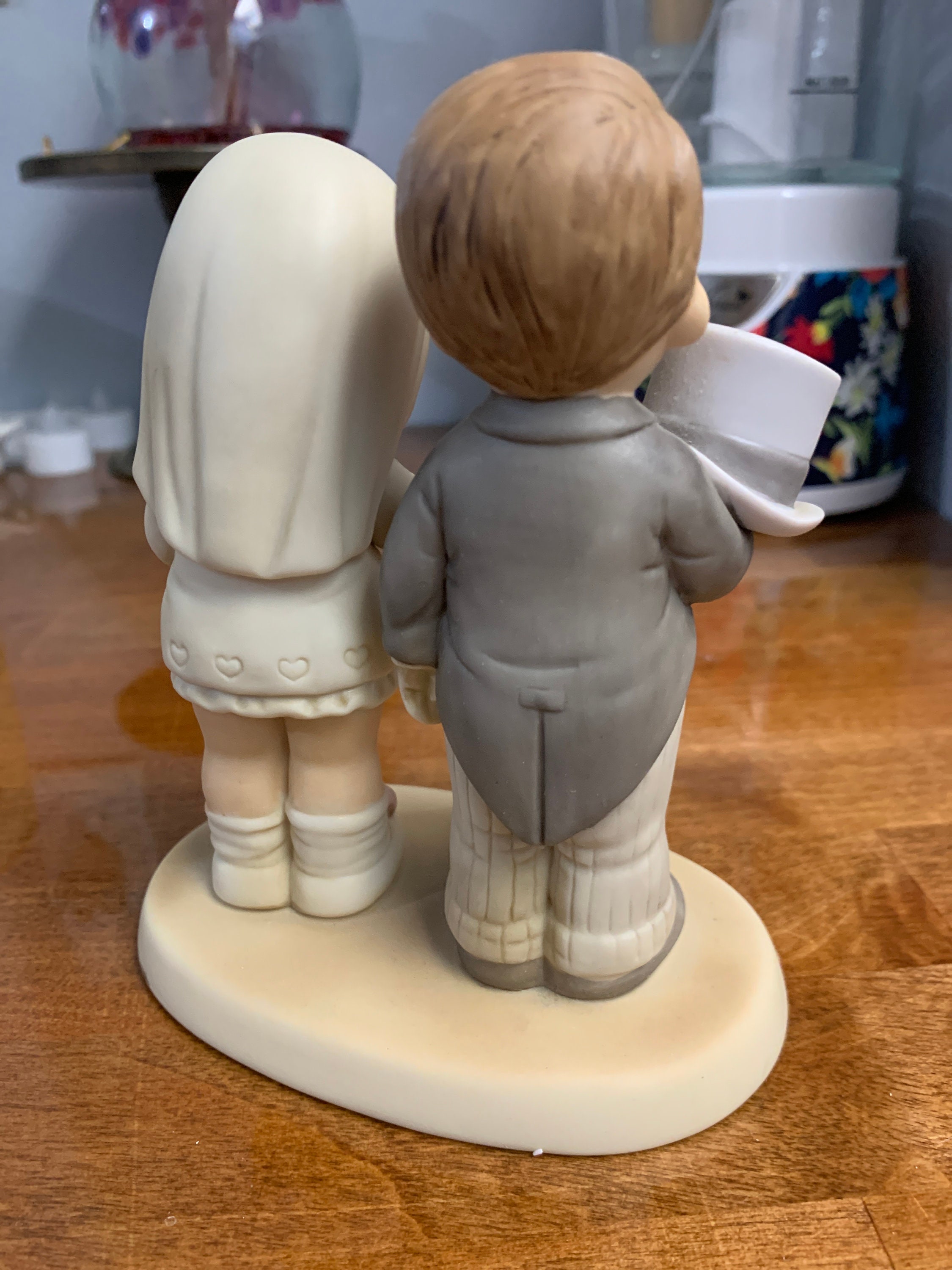 Enesco Collectable Bride and Groom Porcelain Figurine- 1988 Enesco ...