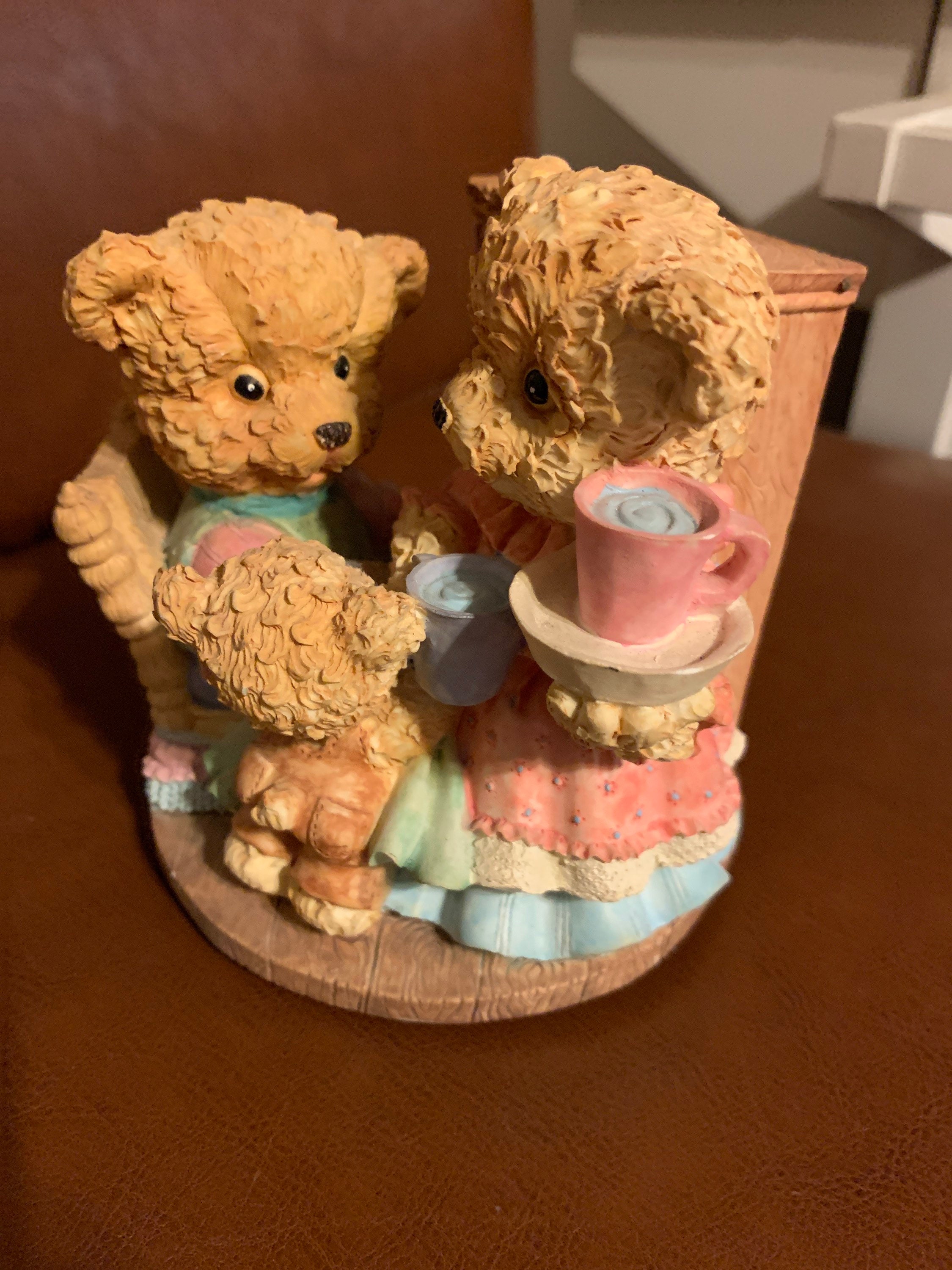 Vintage Teddy Bear Collectable Music Box let Me Be Your Teddy Bear in ...
