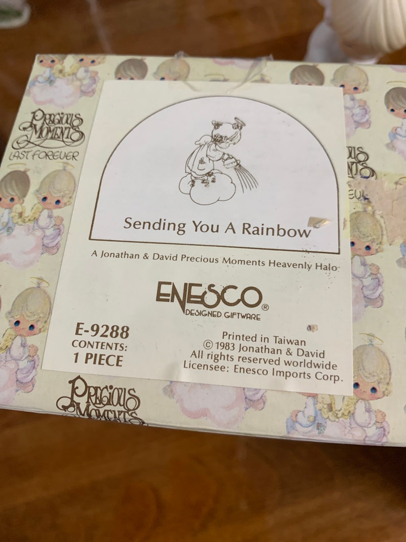 Enesco Precious Moments Figurines Vintage 1983 Porcelain - Etsy