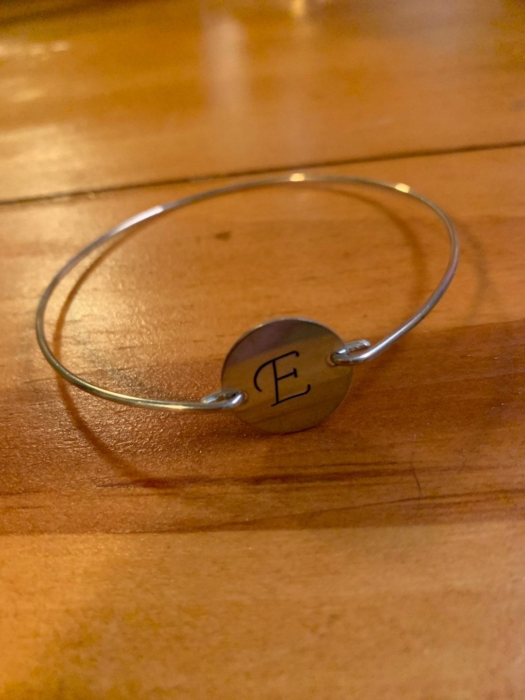 Vintage Silver Initial E Bracelet Never Worn in Excellent Condition - Etsy