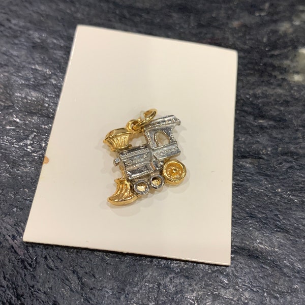 Gold Train Necklace - Etsy