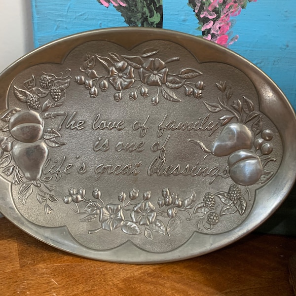 Lenox Metal Tray - Etsy