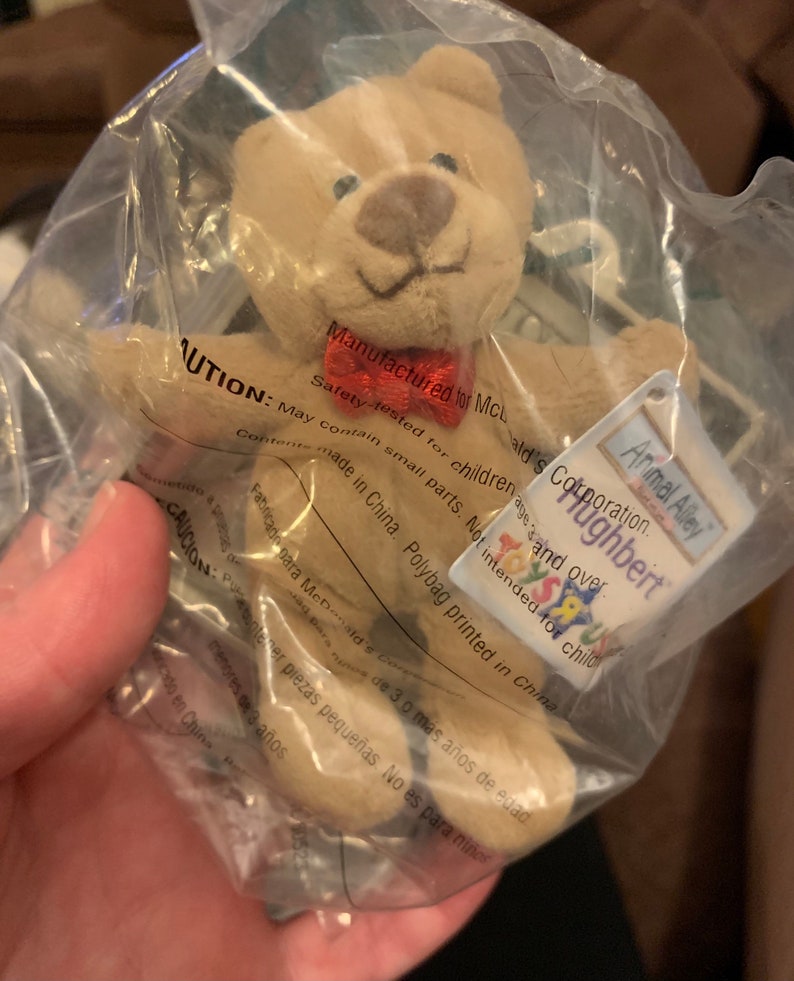 Vintage Collectable Animal Alley by Toys R Us “hughbert” 2001 Plush Toy ...