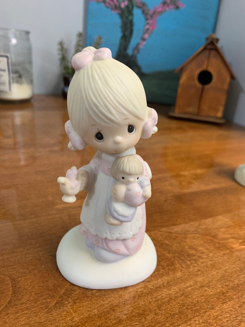 Enesco Precious Moments Figurines Vintage Collectable Porcelain 1970s ...