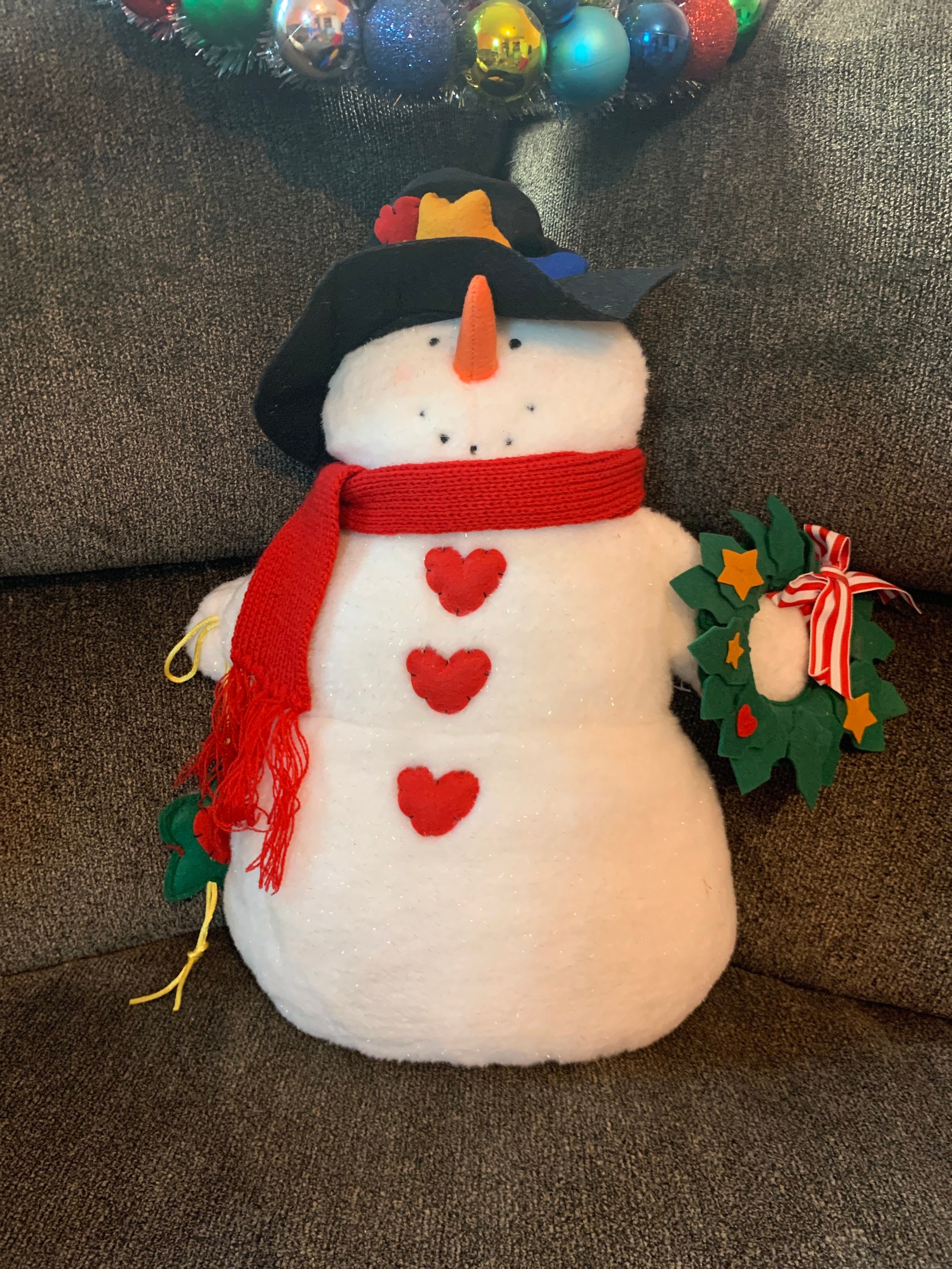 Hallmark Christmas Snowman- Vintage Decorative Snowman or Snow Lady ...