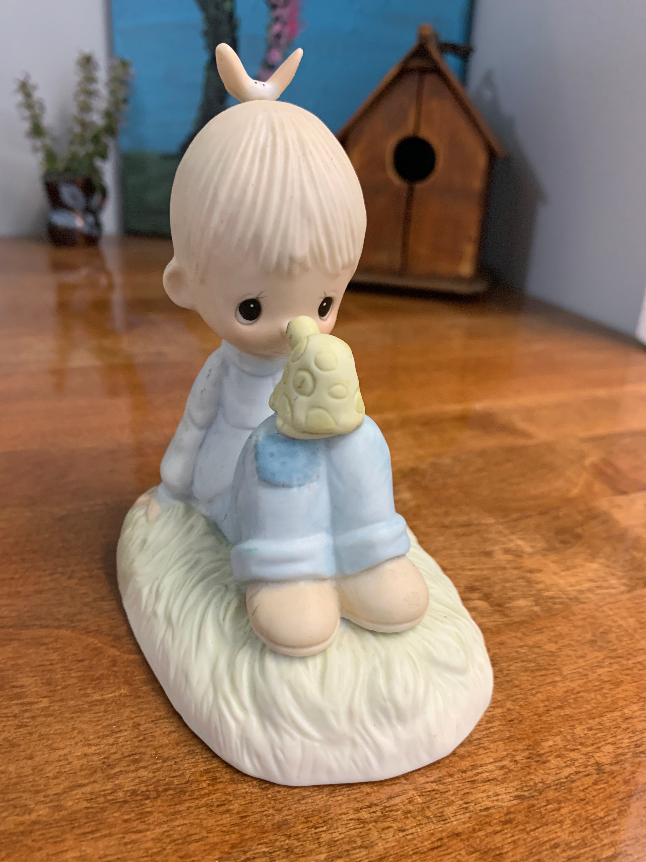 Enesco Precious Moments Figurines Vintage Collectable Porcelain 1970s ...